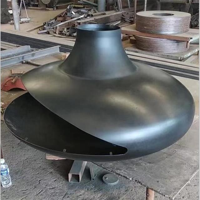 Intdoor Decorative Ceiling Mounted Wood Burning Suspended and Rotating ...