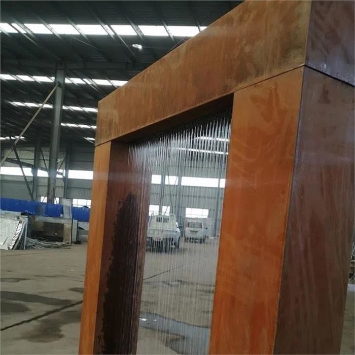 Garden Decoration Rust Waterfall Cascade Corten Steel Water Feature ...